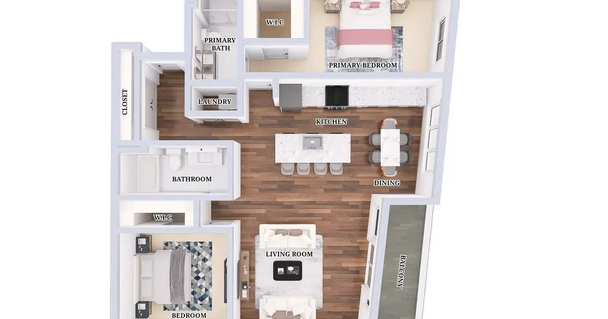 Unit 201 - 2B2B | Symphony